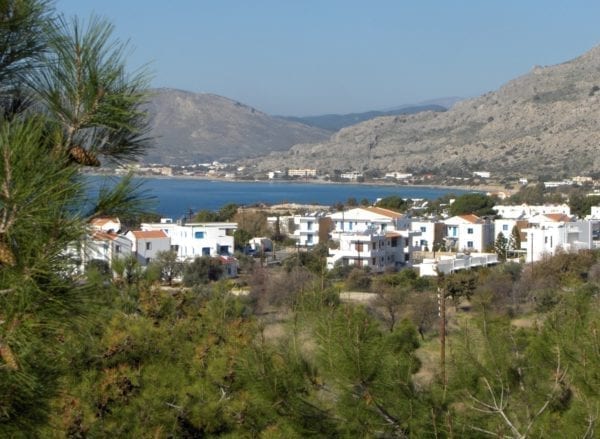 The Village Of Pefkos In Rhodes | The Island Of Rhodes
